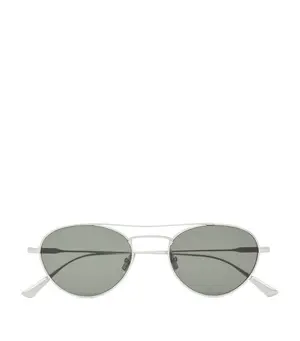 Saint Laurent Metal Sl 850 Sunglasses - Metallic