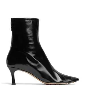 Bottega Veneta Leather Sofia Ankle Boots 60 - Black