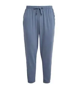 Derek Rose Basel Lounge Trousers - Blue