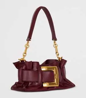 Balmain Mini Leather Anthem Shoulder Bag