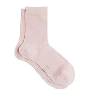 Falke Cotton Touch Ankle Socks - Pink