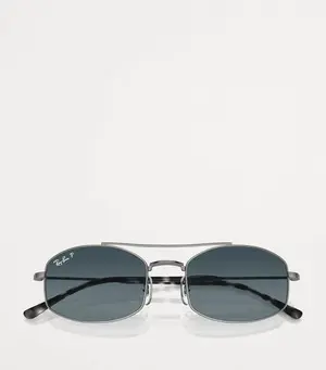 Ray-ban Metal Rb3719 Sunglasses - Grey