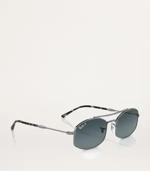 Ray-ban Metal Rb3719 Sunglasses - Grey