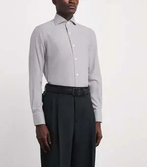 100HANDS Cotton-cashmere Shirt