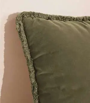SOHO HOME Velvet Margeaux Cushion