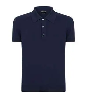 TOM FORD Wool-blend Polo Shirt