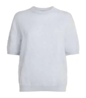 Soft Goat Short Sleeve Sweaters For Women