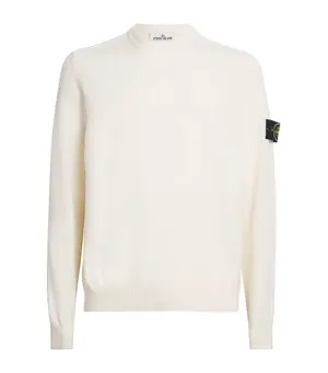 Stone Island Wool-blend Crew-neck Sweater