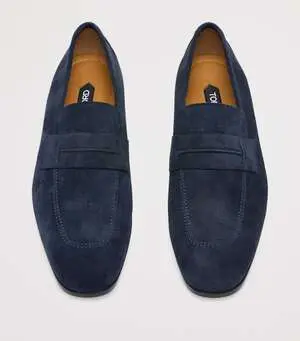 TOM FORD Suede Loafers
