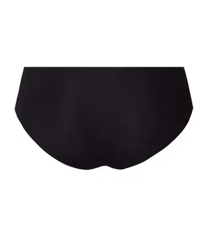 Hanro Invisible Cotton Midi Briefs - Black