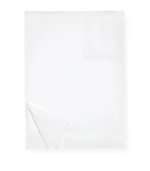 PRATESI Tre Righe Super King Duvet Cover White