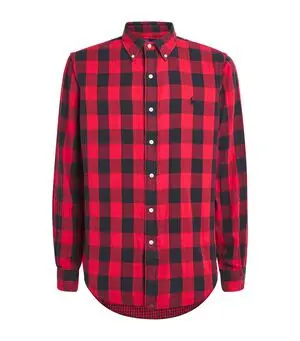 Polo Ralph Lauren Double-faced Check Shirt - Red