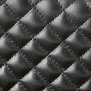 RIVIERE Quilted Leather Square Tissue Box