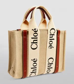 Chloé Small Woody Tote Bag - Brown