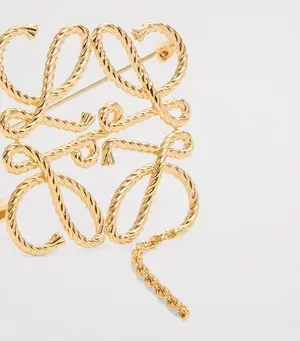 Loewe Anagram Rope Brooch