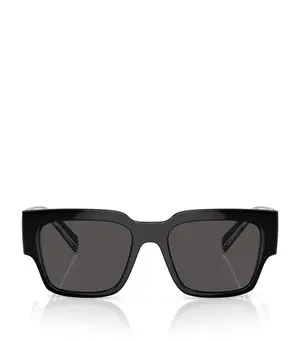Dolce & Gabbana Injected 0dg6184 Sunglasses - Black