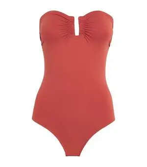 ERES Strapless Cassiopée Swimsuit - Orange