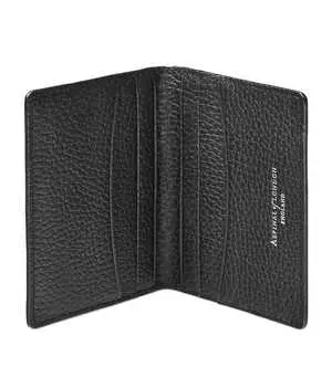 ASPINAL OF LONDON Leather Folded Card Holder