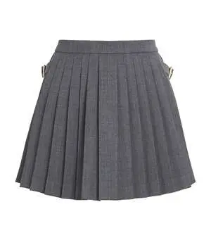 Sandro Pleated Mini Skirt