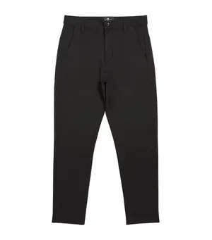 7 For All Mankind Double-knit Travel Chinos - Black
