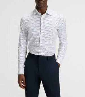 BOSS Performance-stretch Jersey Printed Shirt