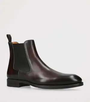 Magnanni Suede Chelsea Boots - Brown