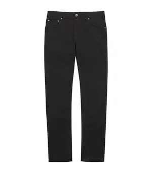 Jacob Cohen Nick Slim Jeans With Lizard-skin Patch