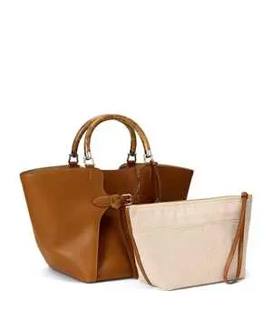Double-faced Leather Totes