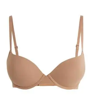 SKIMS Fits Everybody Push-up Demi Bra - Brown