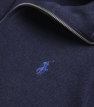 Polo Ralph Lauren Cotton Quarter-zip Sweatshirt - Navy