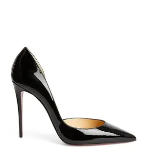 CHRISTIAN LOUBOUTIN Iriza 100 Patent Pumps - Black