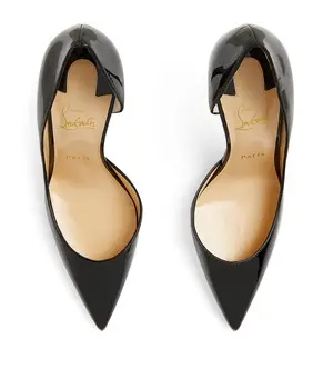 CHRISTIAN LOUBOUTIN Iriza 100 Patent Pumps - Black