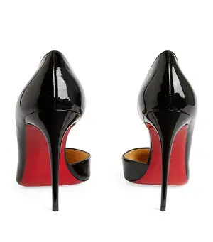 CHRISTIAN LOUBOUTIN Iriza 100 Patent Pumps - Black
