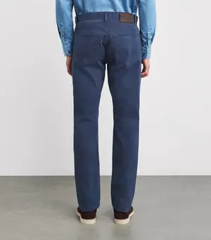Brioni Stretch-cotton Chinos