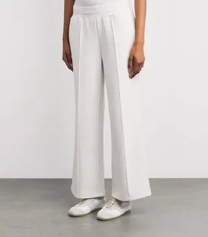 Varley Freesoft Wide-leg Sweatpants - Ivory
