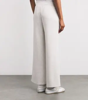 Varley Freesoft Wide-leg Sweatpants - Ivory