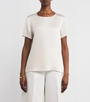 Max Mara Satin T-shirt