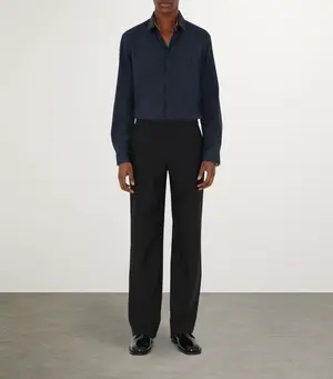 Burberry Stretch-cotton Ekd Shirt
