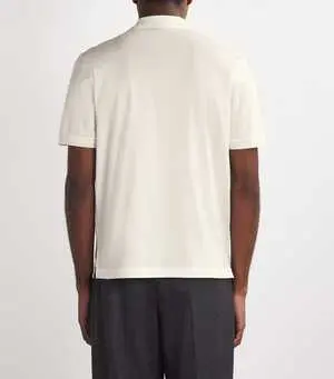 Brioni Cotton-silk-cashmere Polo Shirt