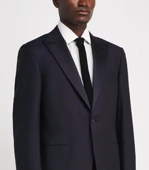 Giorgio Armani Velvet Neck Tie