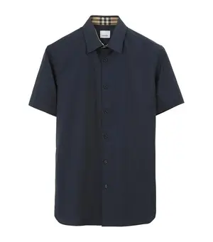 Men's Burberry Navy Shirts