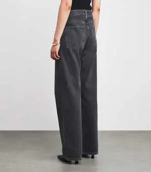 AGOLDE Arc Bow-leg Jeans - Black