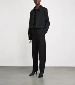 JOSEPH Crepe Aix Tailored Trousers