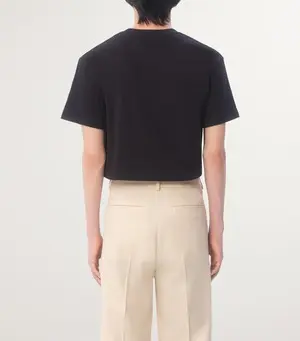 Valentino Garavani Cotton Vlogo T-shirt - Black