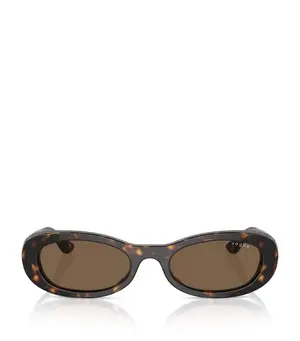 VOGUE Acetate Vo5582s Sunglasses - Brown