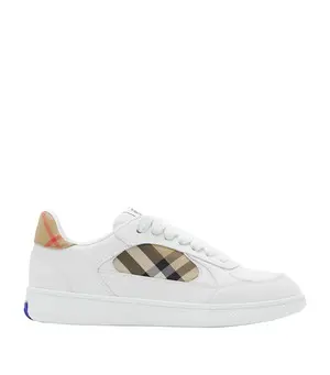 Burberry Perforated Sneakers For Women