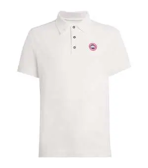 Canada Goose Logo Polos For Men
