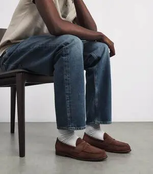 Polo Ralph Lauren Suede Alston Penny Loafers