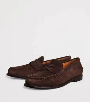 Polo Ralph Lauren Suede Alston Penny Loafers