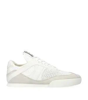 Women's Perforated Leather Sneakers